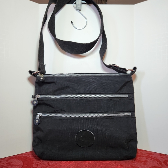 Kipling | Bags | Kipling Black Medium Crossbody Bag | Poshmark